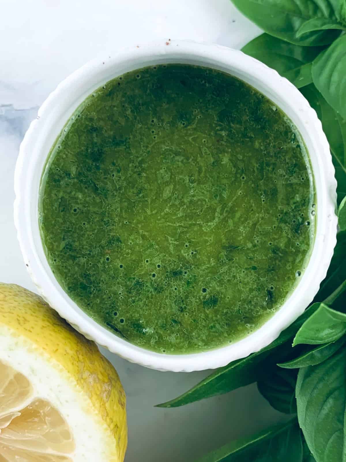 Our Lemon Basil Dressing Will Liven Up Your Salads - Salads with Anastasia